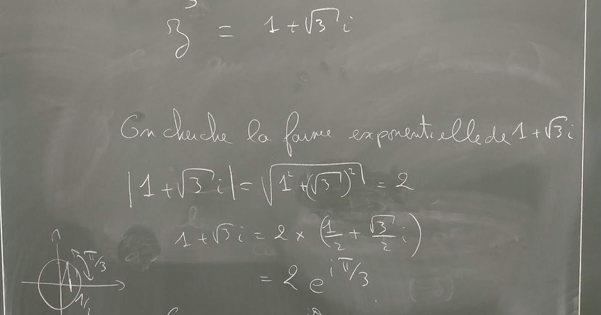 La math-à-outils: Racine n-ième d'un nombre complexe