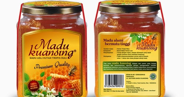 Sticker Label Botol | Cetak Sticker Murah