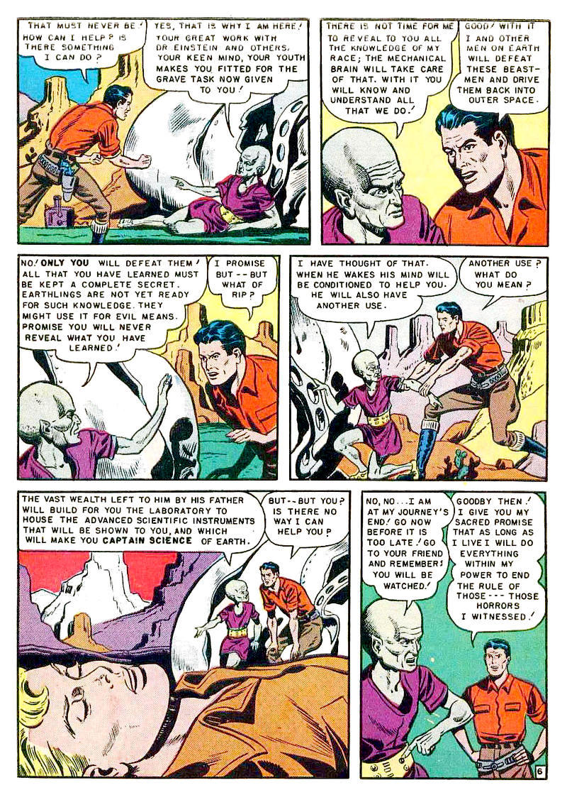 Pappy's Golden Age Comics Blogzine: Number 2415: A riveting Captain ...