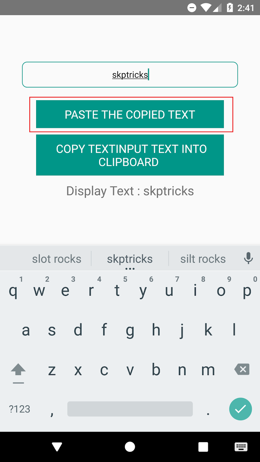 React Native Copy Text To Clipboard Example Skptricks