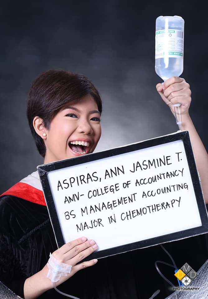 Graduate shares inspiring story, jokes about being ‘Major in Chemotherapy’