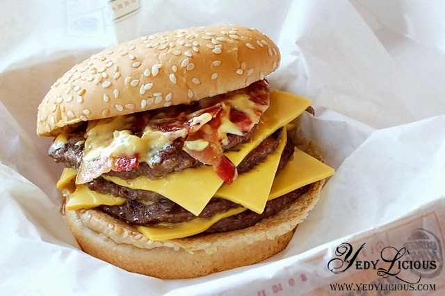 Burger King's Quad Stack Burger | YedyLicious Manila Food Blog in the ...