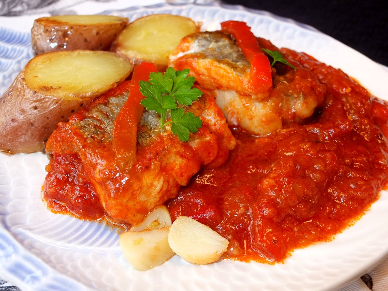 Cocinando con Lola García: Bacalao a la Riojana