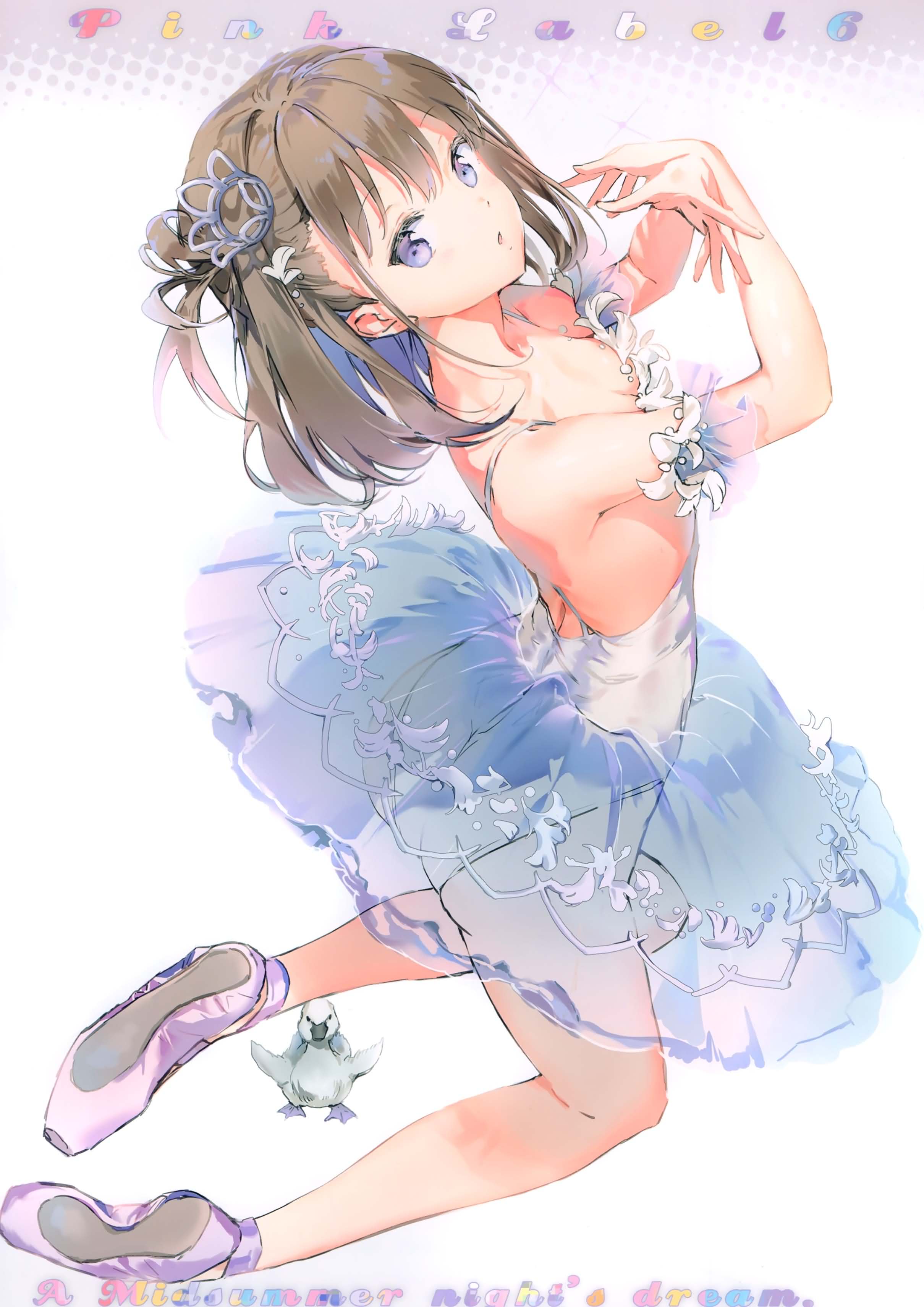 [同人畫集](C96) [メガネ少女 (Anmi)] Avian Romance Pink label 6 [jpg/PNG] 9p | 雜物的天空