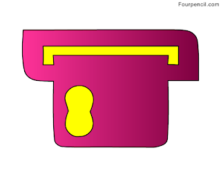 FourPencil: How to draw a Card for kids - step by step