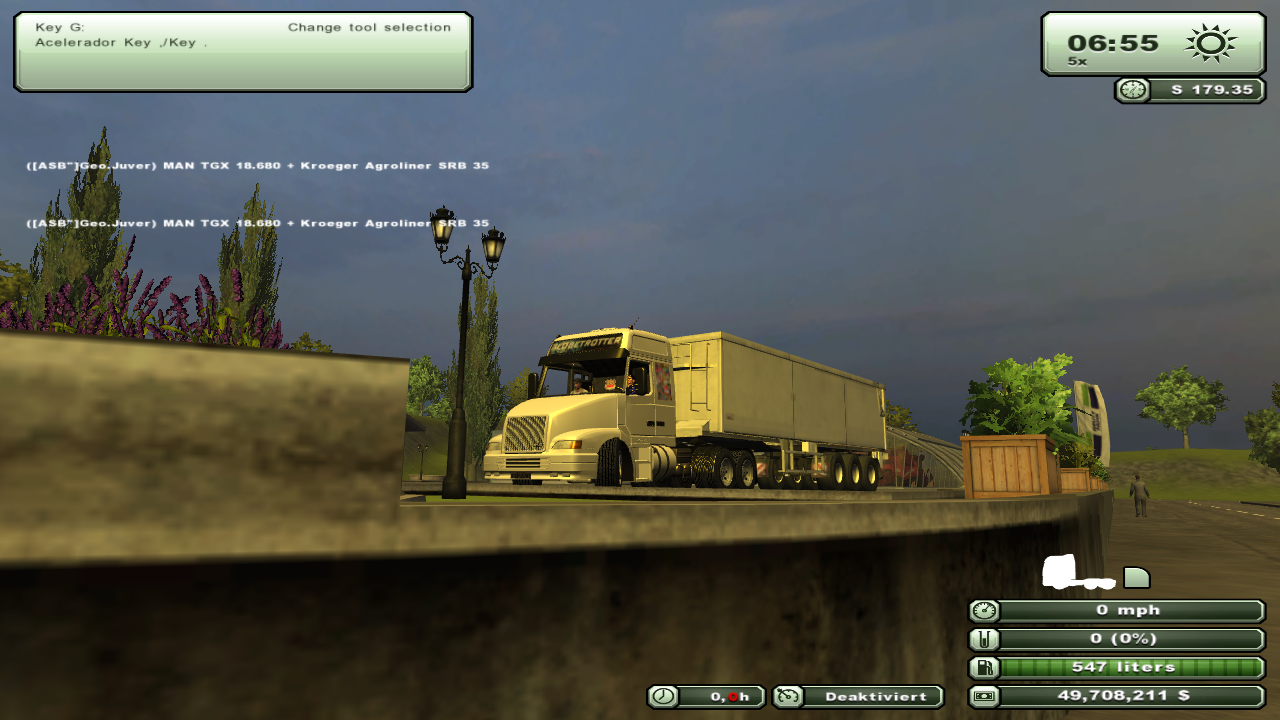 Farming Simulator Sul: Volvo NH12 FS13 v1