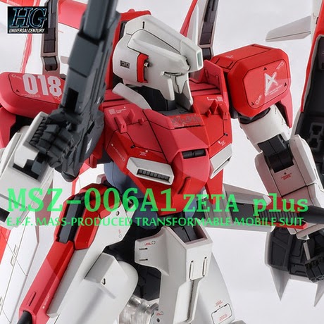 HGUC 1/144 Z Plus A1 "Red ver. Test Colors" Painted Build
