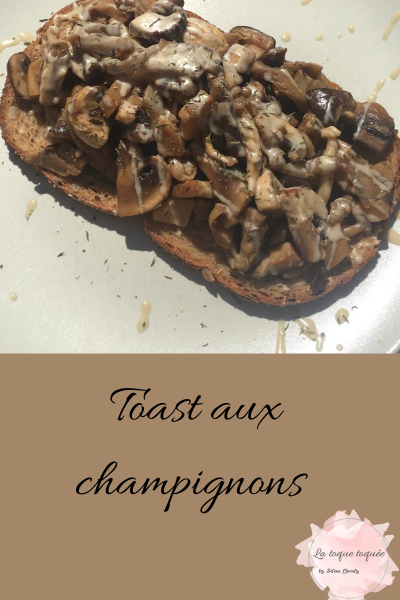 Toast aux champignons