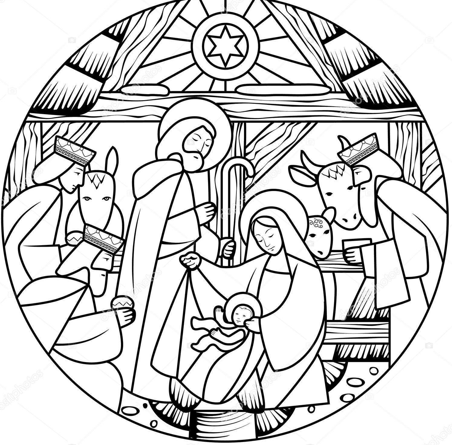 Mándalas del portal de Belén - Educacion Religiosa