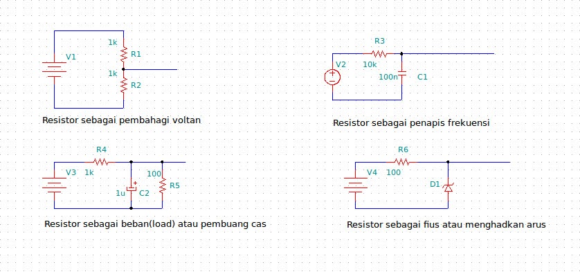 Blog Elektronik dan Komputer: Fungsi resistor didalam litar elektrik