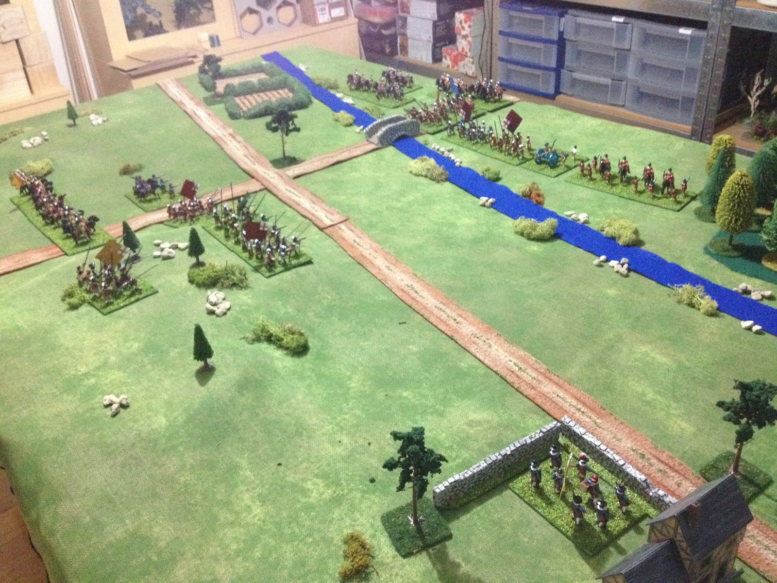 Grid based wargaming - but not always: ECW Campaign Campaign Game 20