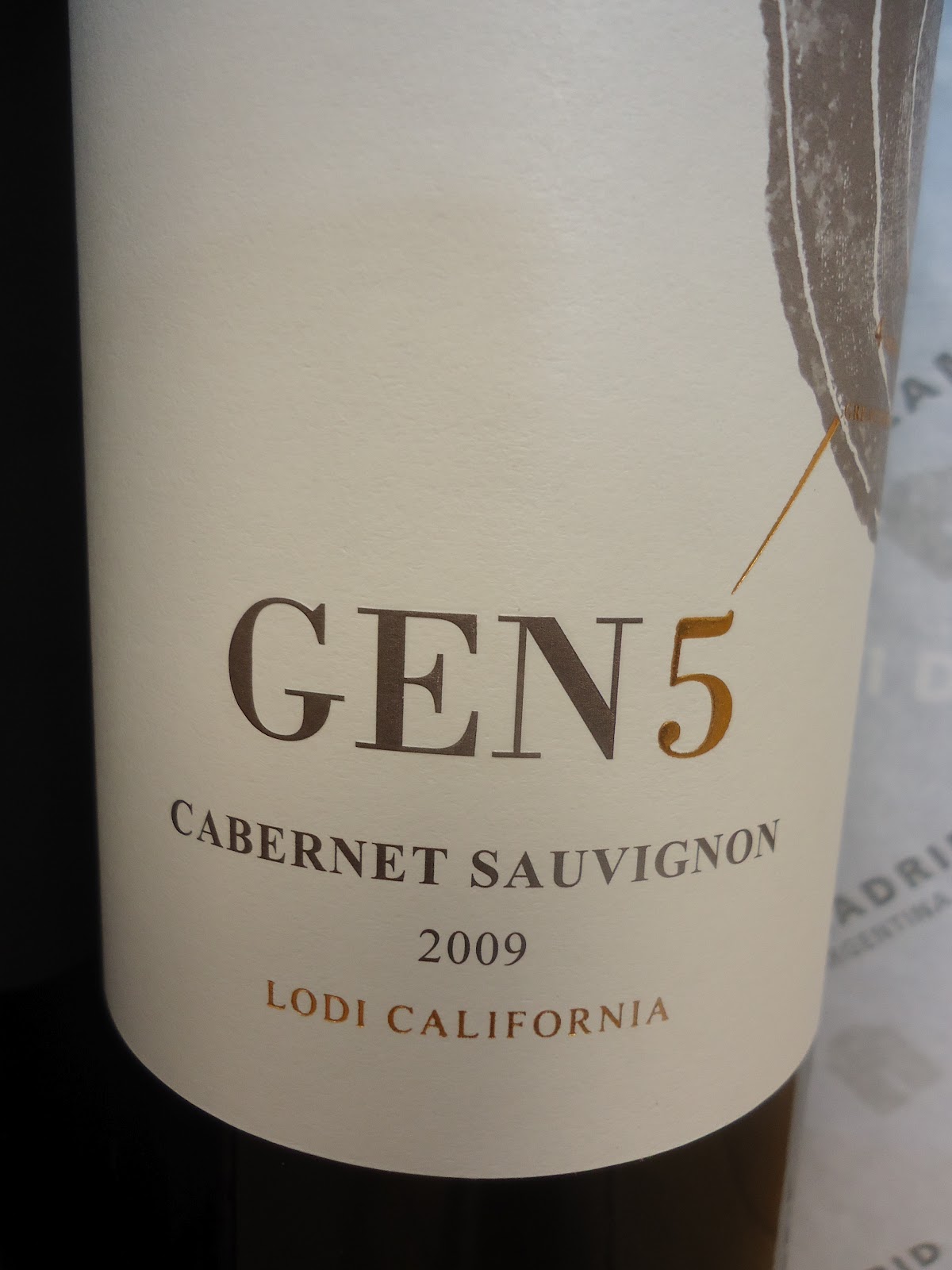 Sonia's Wine Tastings: Gen 5 - Cabernet Sauvignon