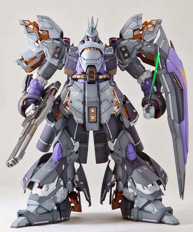 Sazabi Ver.ka Custom paint build by Matt Mrozek.