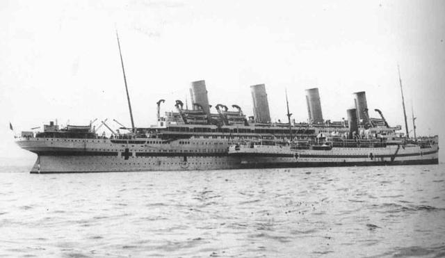 OTD February 26th. 1914 Launching of the HMHS Britannic