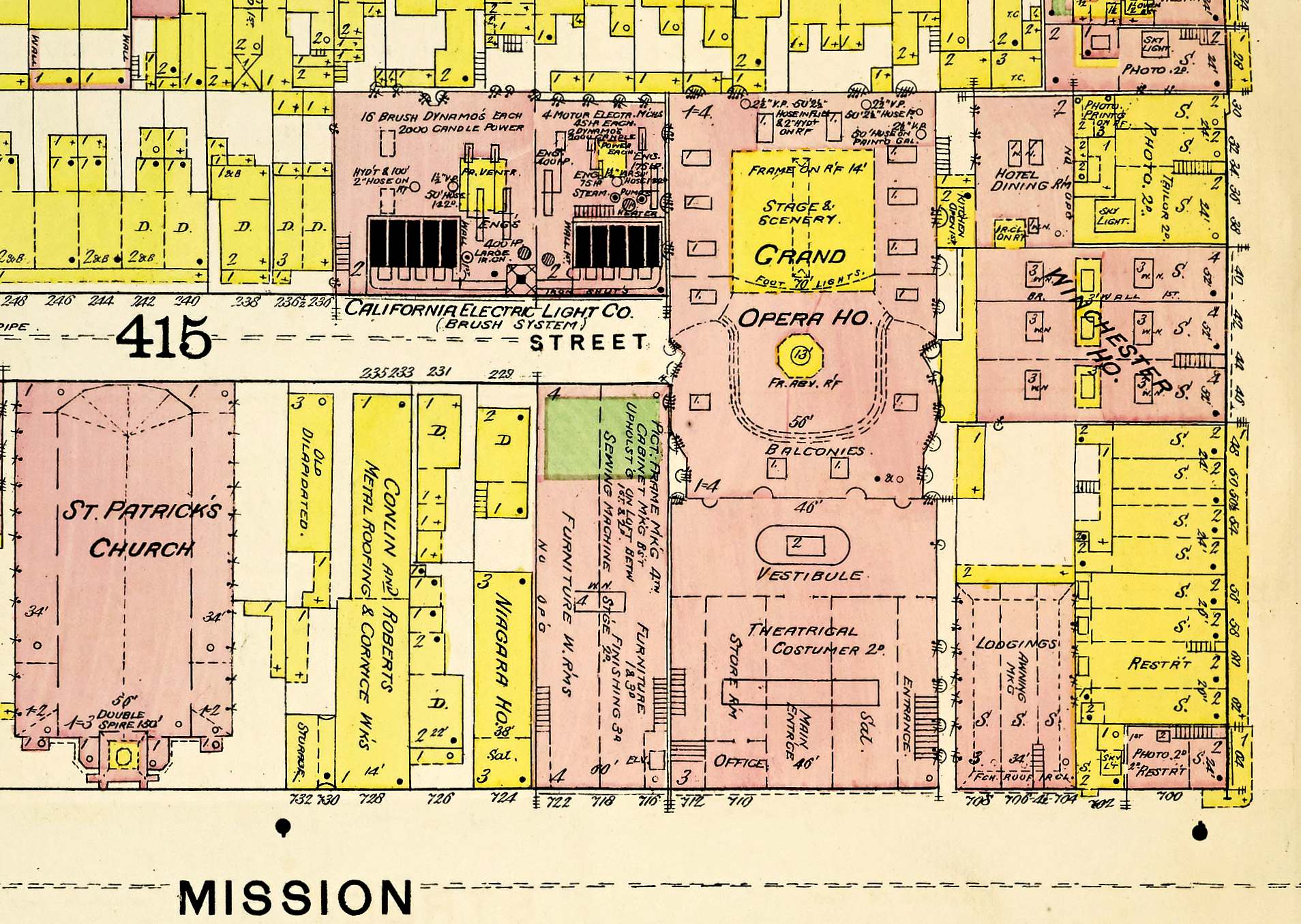 San Francisco Theatres: The Grand Opera House