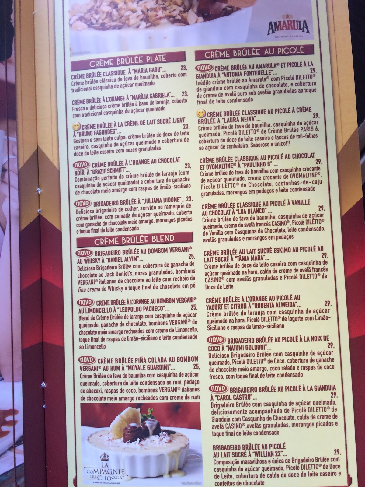 Paris 6 - Confira o cardápio e os preços 🍸 - Blog da Barbarela ...