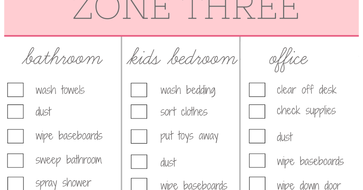 Simply Jaimie: Zone Three Printable