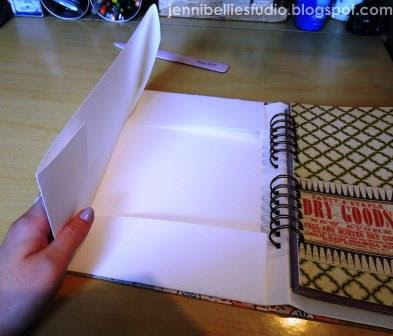 Jennibellie Studio: Smash Book Tutorial - Part Two: The Removable Cover