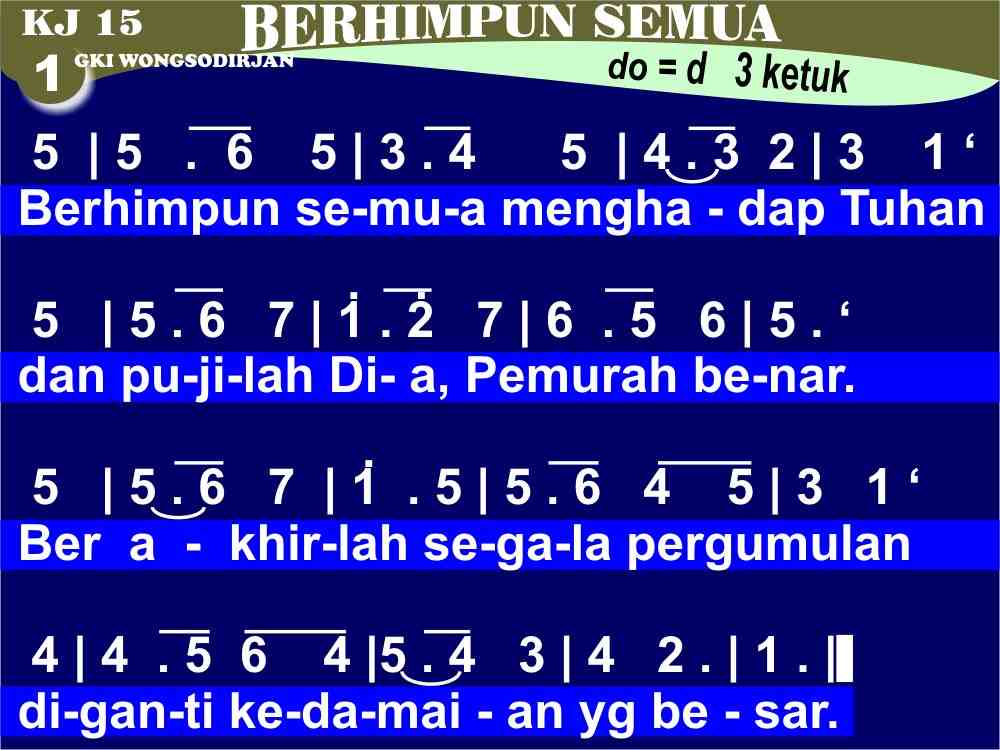 21 Mei 2023 (Bahasa Indonesia) ~ Tata Ibadah - Agendre