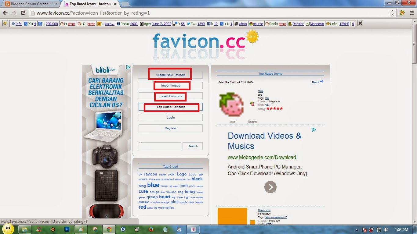 Cara Membuat Favicon Blogspot dengan Cepat ~ Pripun Carane Cara Membuat Favicon Blogspot dengan Cepat ~ Pripun Carane