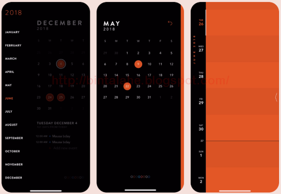 8 Aplikasi Kalender Terbaik Untuk iPhone Anda - Ninna Wiends