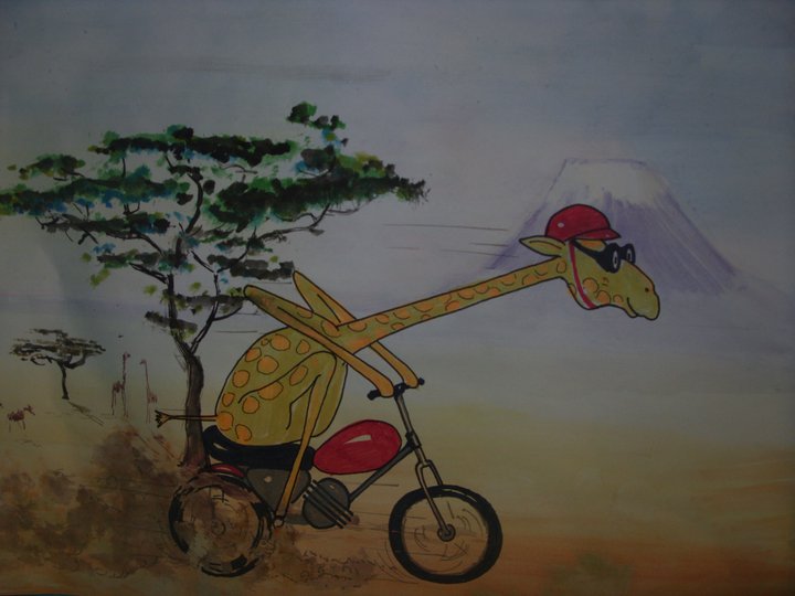 Marty the motorcycling Giraffe: Marty the Motorcycling Giraffe Story 36 ...