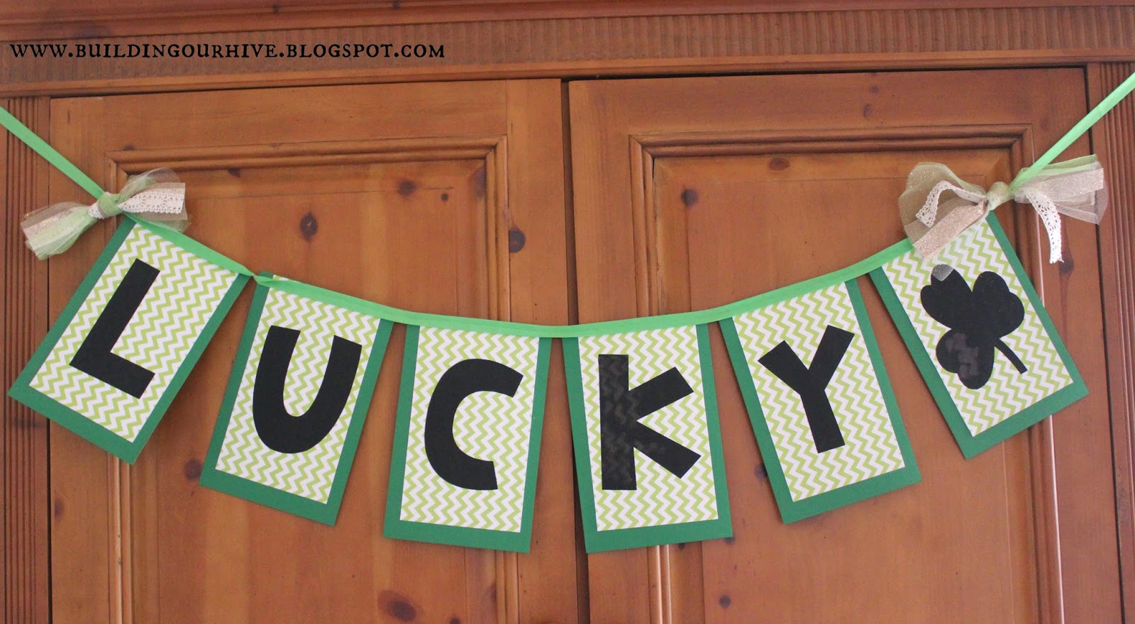St. Patrick's Day LUCKY BANNER