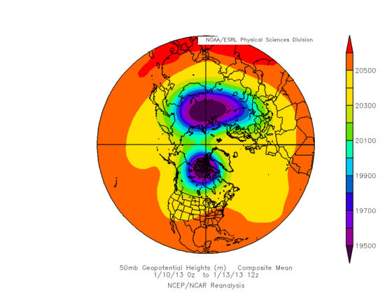 The Disaffected Lib: WTF? The Polar Vortex Has Split in Two?