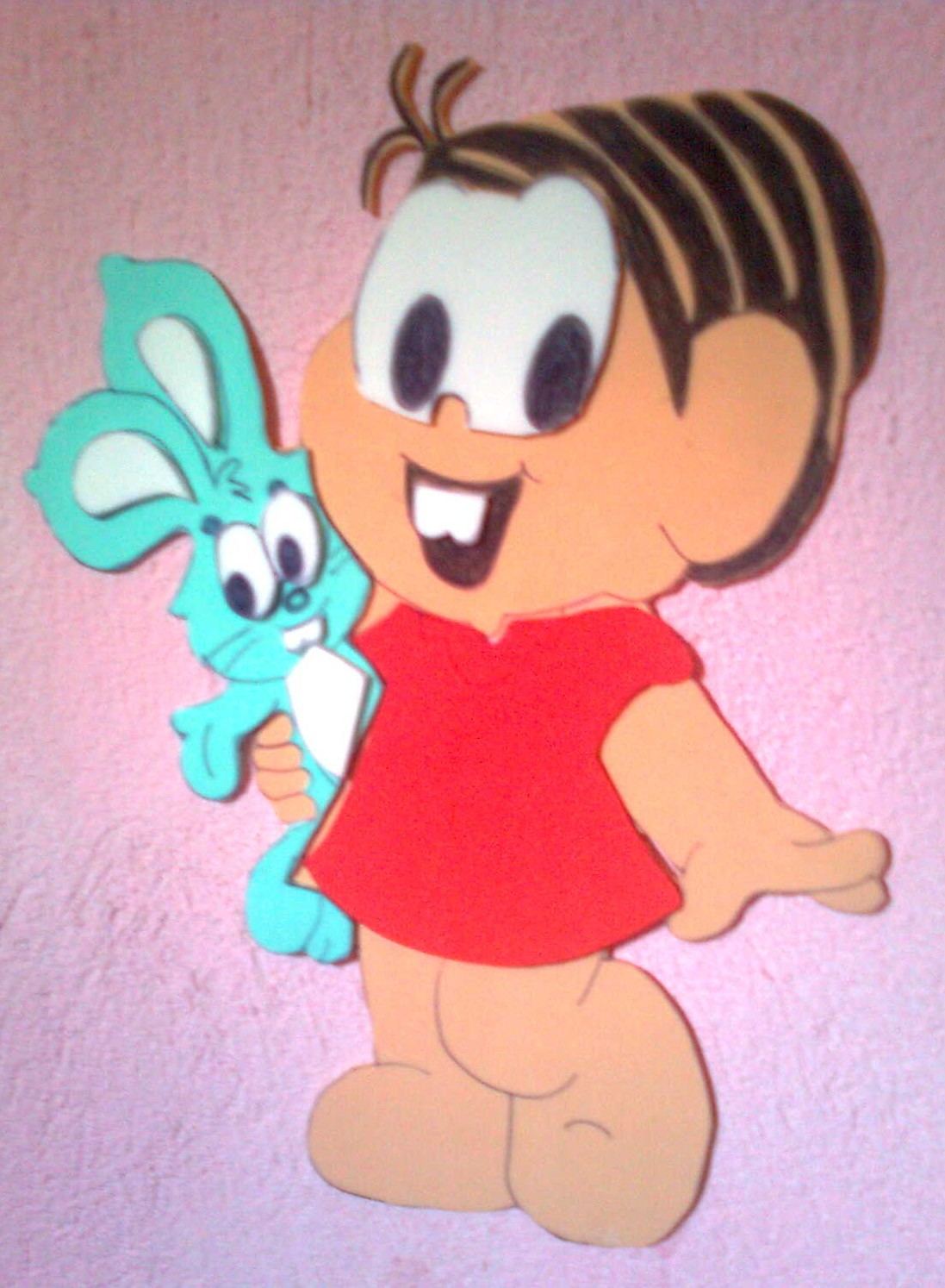 Eu Amo Artesanato: A Turma da Mônica em Eva com moldes