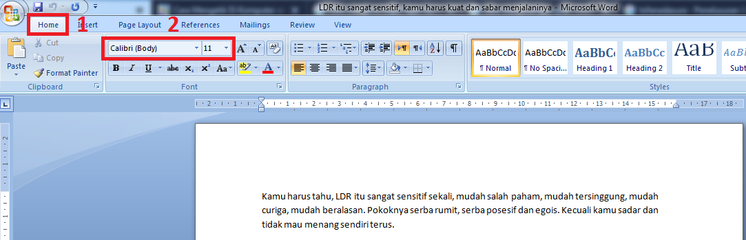 Panduan Lengkap Cara Mengetik Agar Rapi di Microsoft Word - Blogger Toraja