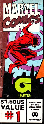 Marvel Corner Boxes: 2931. Daredevil vs Vapora Vol 1 #1, 1993