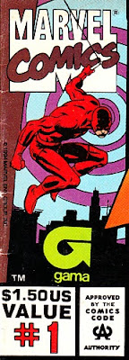 Marvel Corner Boxes: 2931. Daredevil vs Vapora Vol 1 #1, 1993