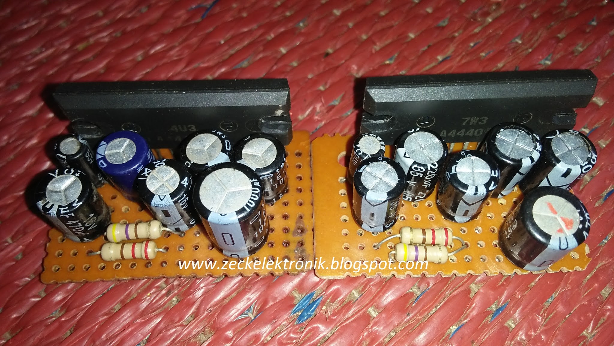 Skema Power Amplifier LA4440