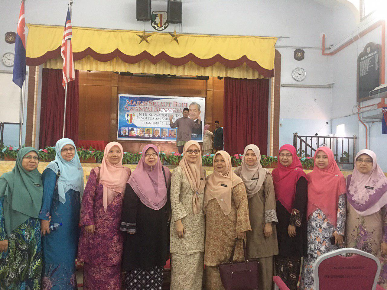 Selamat Tinggal SM Sains Johor : Tuan Pengetua ke PPD Pasir Gudang