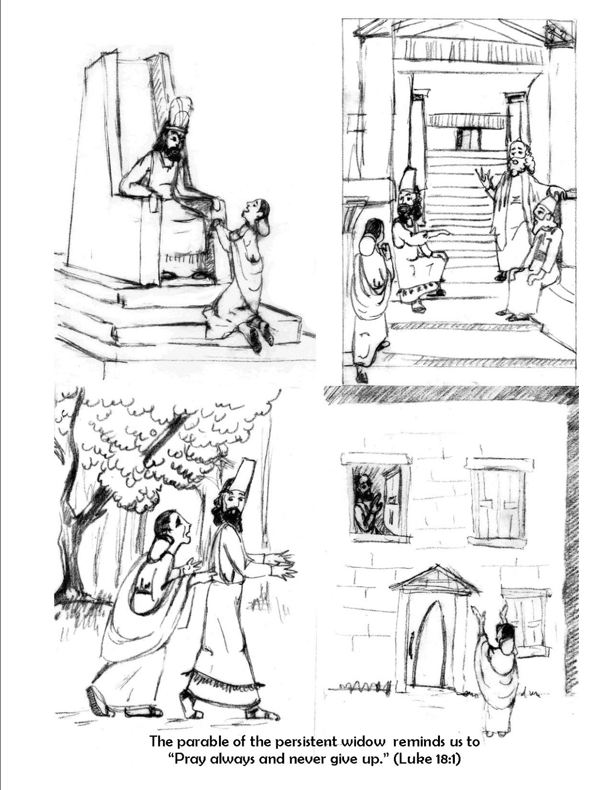 Cut and Paste: Parable of the Persistent Widow