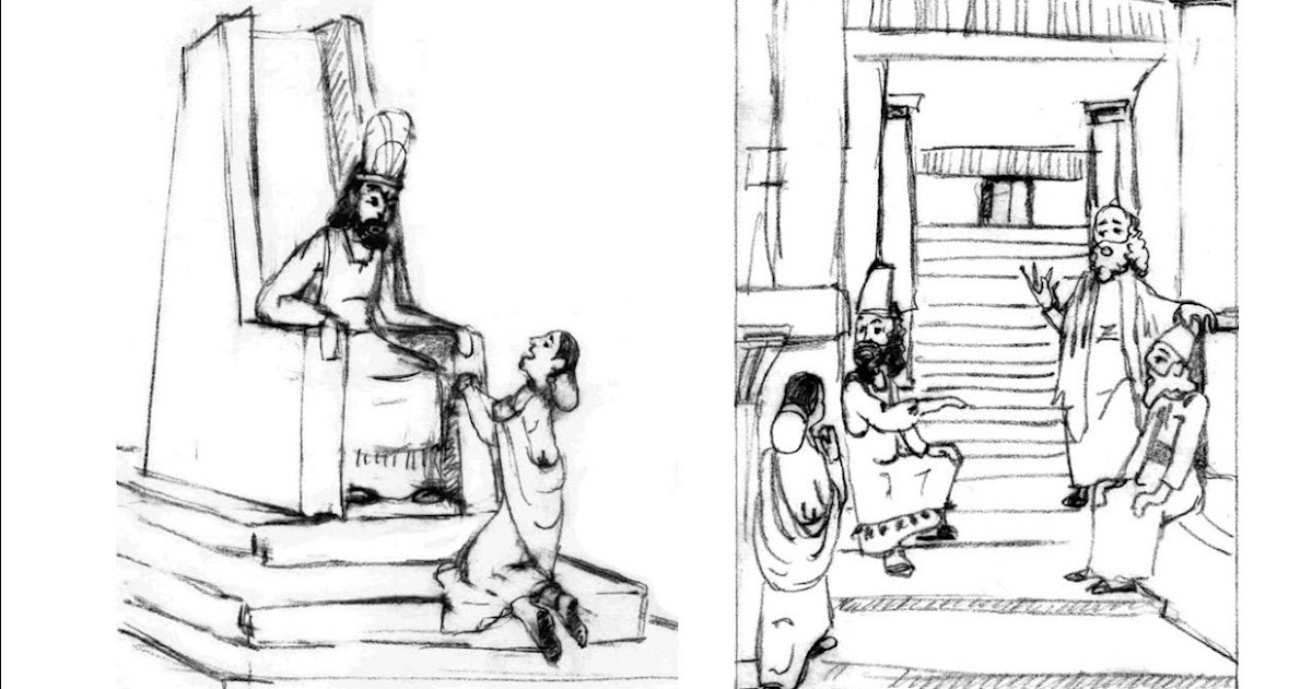 The Persistent Widow Coloring Pages Coloring Pages