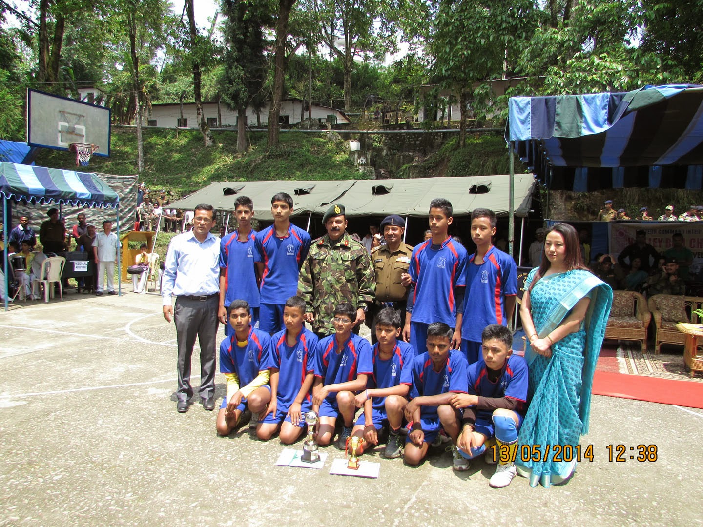 Sikkim NOW!: APS Gangtok and Bagrakote win Eastern Command Inter APS ...