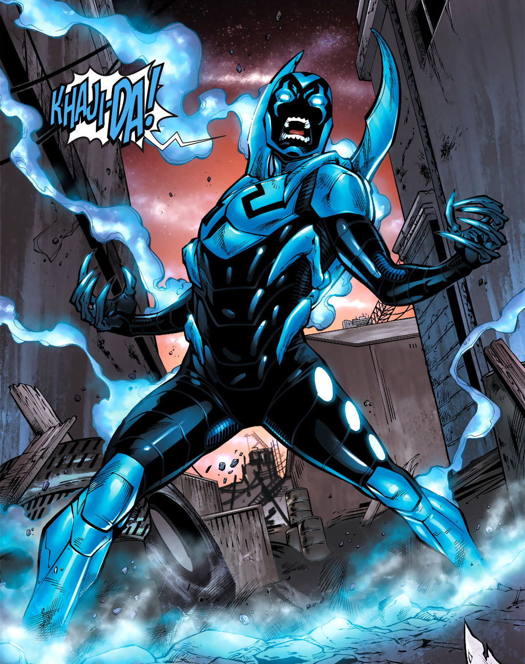 Universo Animangá: DC Comics: Besouro Azul (Jaime Reyes)