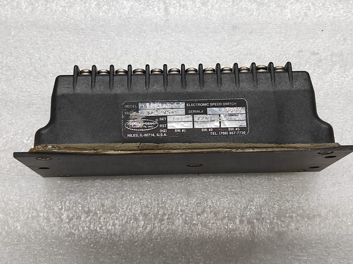 SYNCHRO START ESSC-2 ELECTRONIC SPEED SWITCH SA-2954