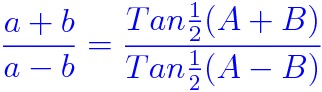 Math Principles: Derivation - Tangent Law