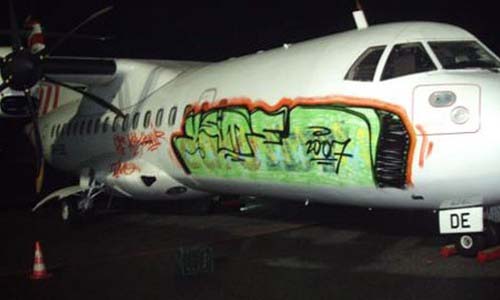 Grafiti New Most: Graffiti Art: Graffiti Airplane