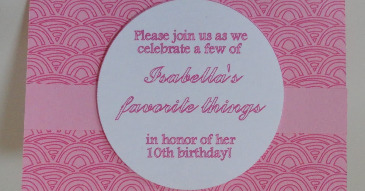 Birthday Invitation Fail with the Silhouette