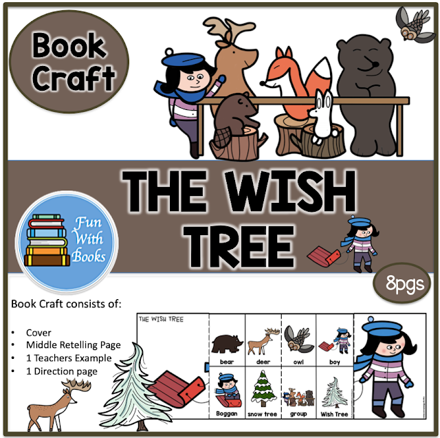THE WISH TREE BOOK CRAFT ~ Book Units by Lynn