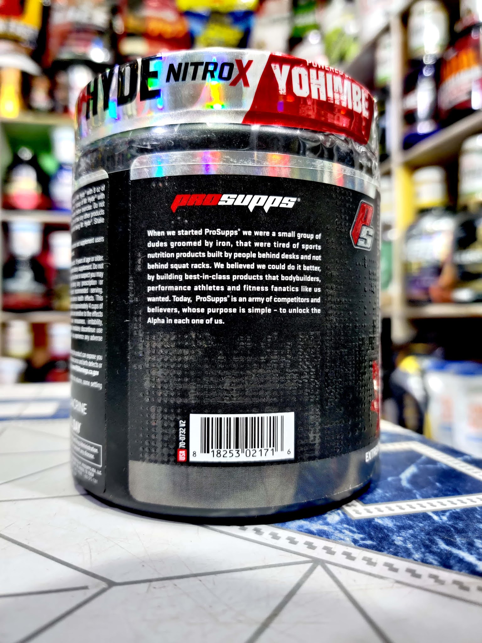 Pro Supps Mr. Hyde Nitrox Intense Energy Pre-Workout Powder - 30 ...