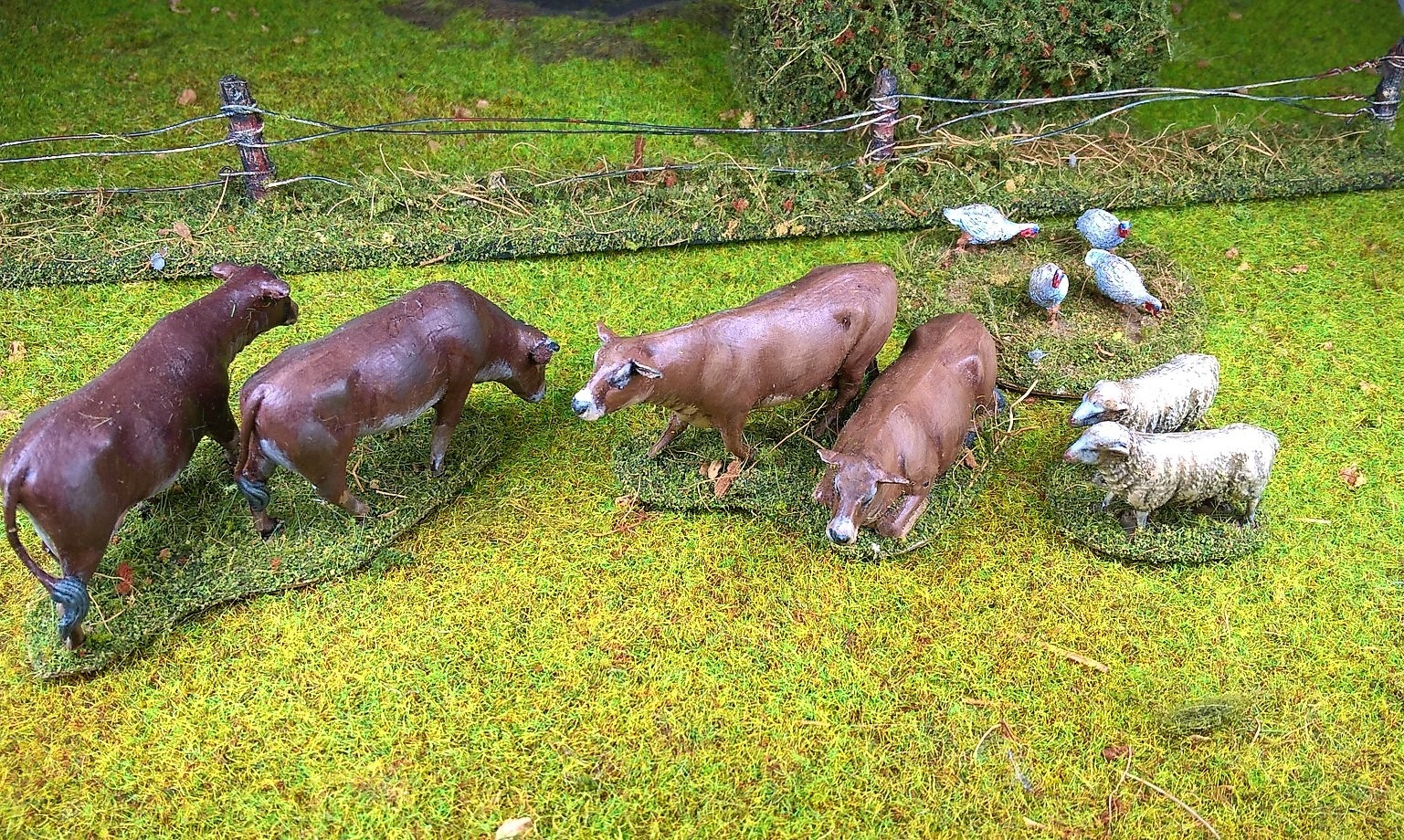 JOHN BOND's WARGAMING STUFF: FARM ANIMALS scatter terrain