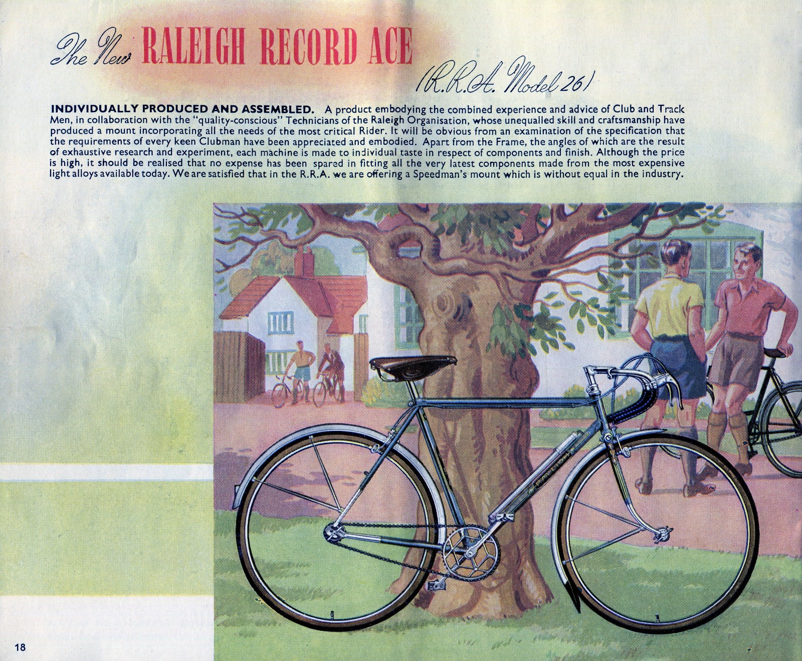 ON THE DROPS: Raleigh Record Ace (RRA) 1947-1954