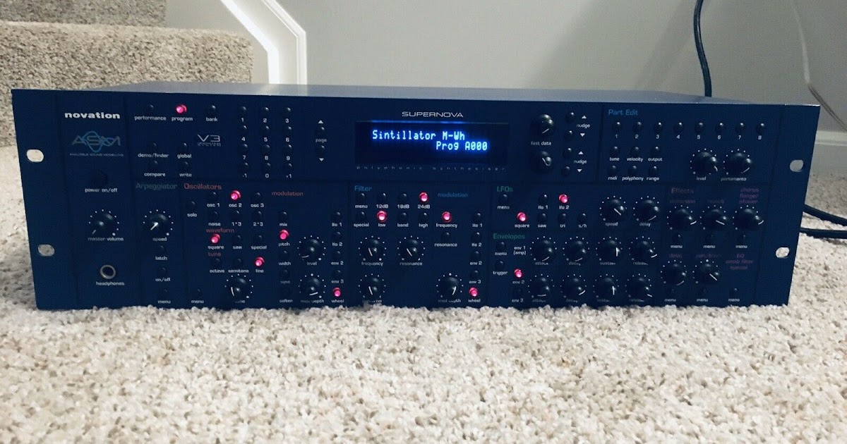 MATRIXSYNTH: novation supernova