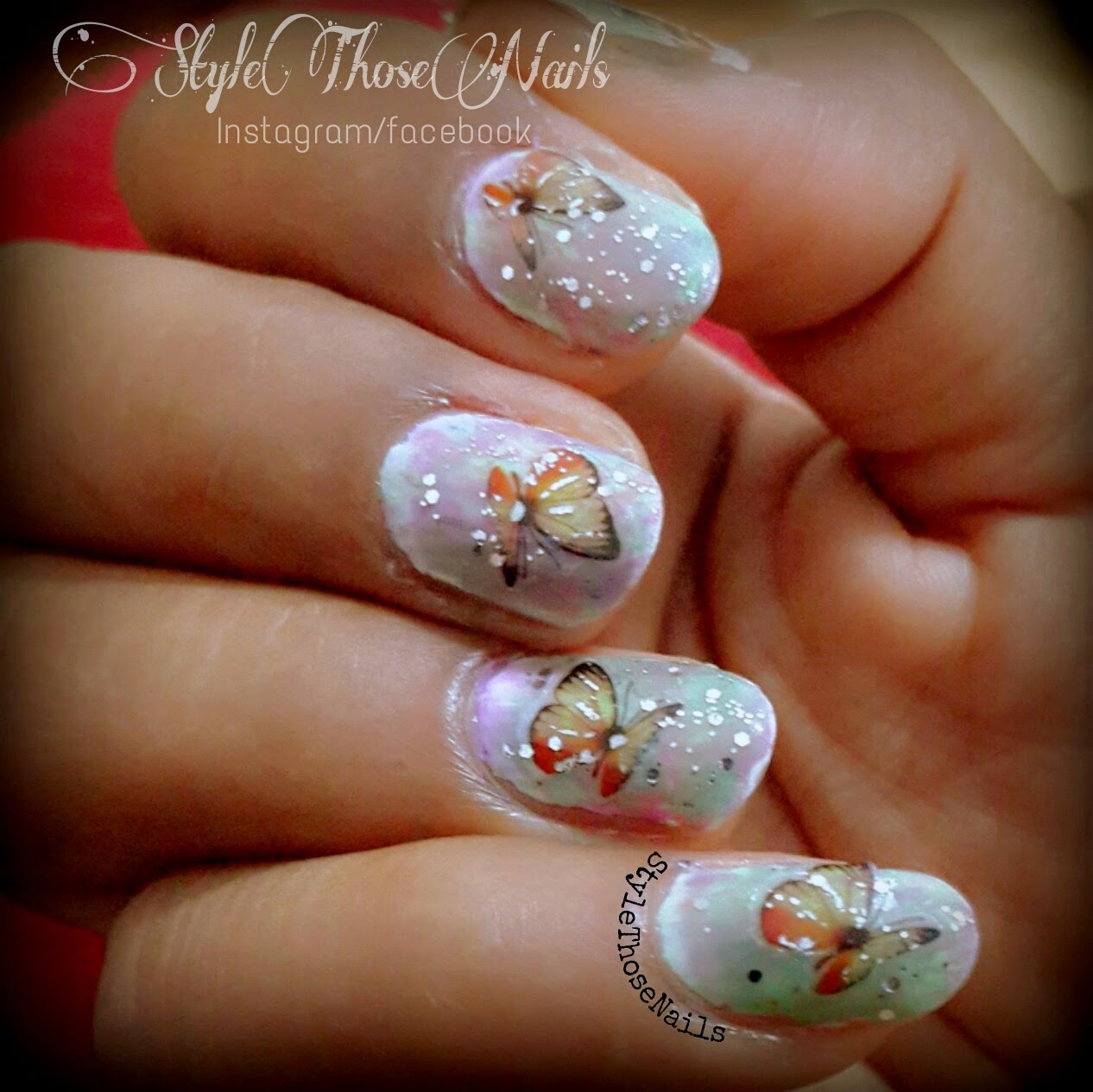 Style Those Nails: Freehand Hummer bird Painting - Spring-Summer Nailart