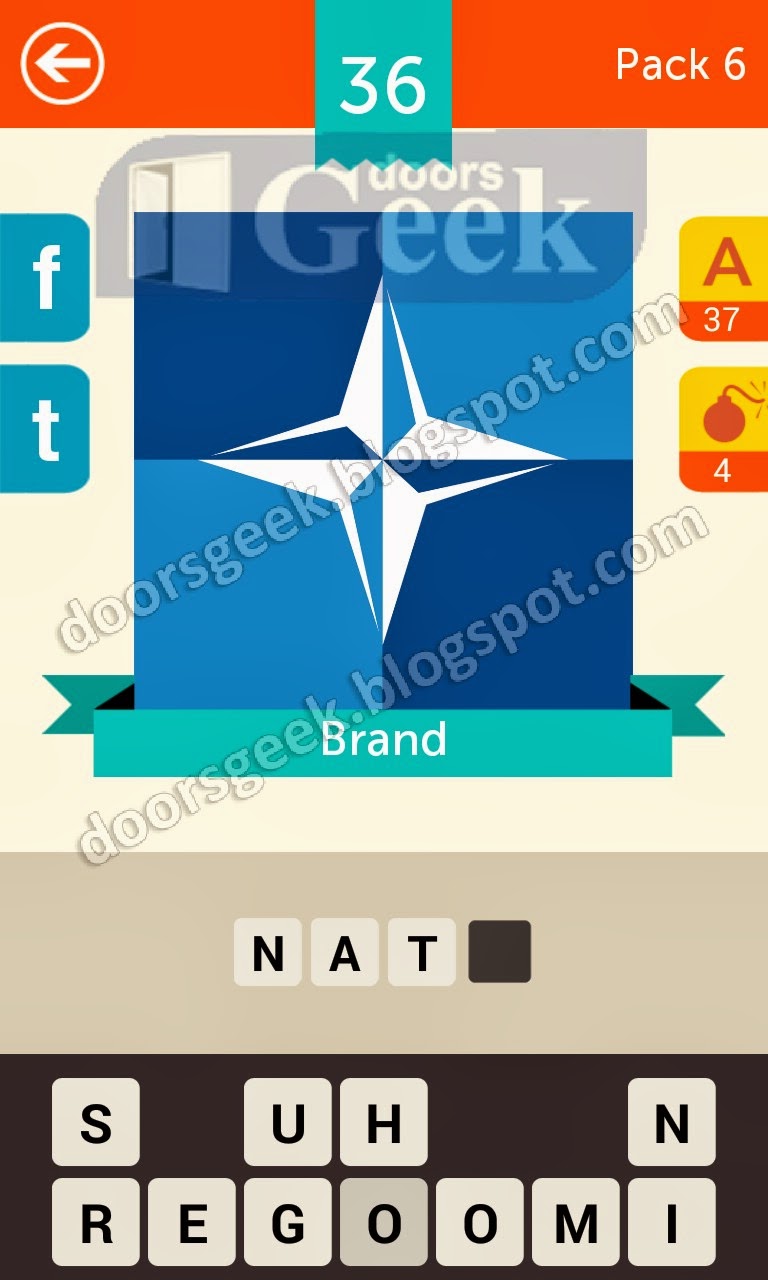 Mega Quiz [Pack 6] Level 36 ~ Doors Geek