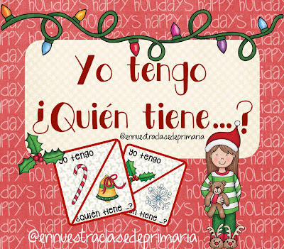 En nuestra clase de Primaria: Juego: Yo tengo, ¿quién tiene...? Navidad